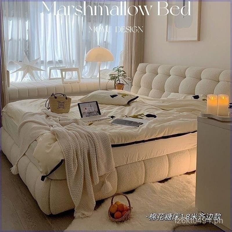 J J3Master Bedroom Large Bed Princess Style Double Bed1.8x2Mi Girl ...