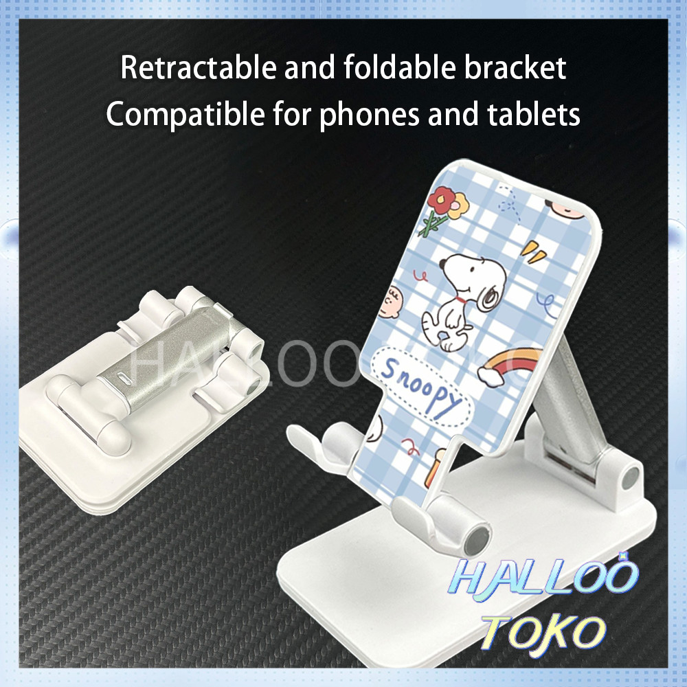 Phone Holder Stand Universal HP Folding Mirror Liftable Tablet Mobile ...