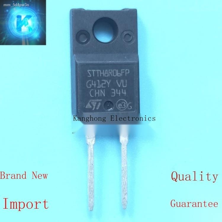 New imported original STTH8R06FP TO-220F-2 fast recovery diode 8A 600V spot | Shopee Philippines