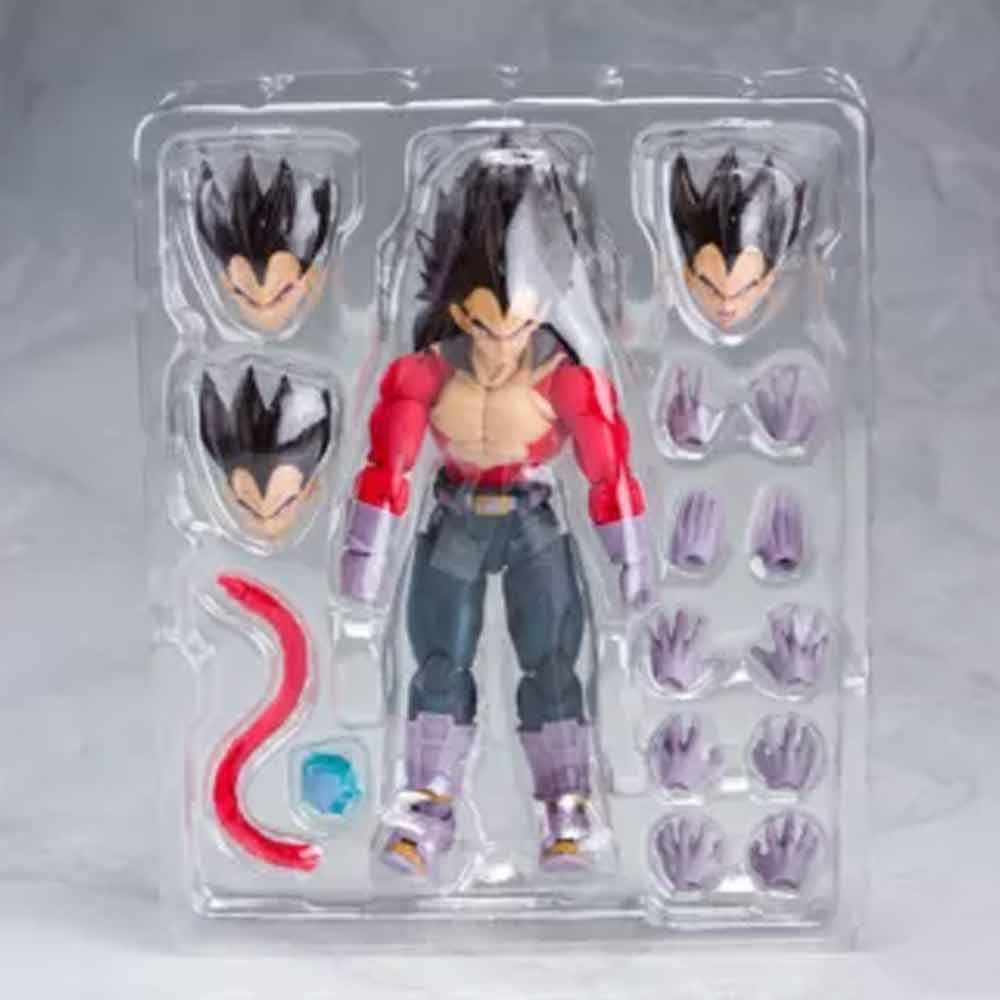 SHF Dragon Ball GT Super Saiyan 4 Vegeta Action Figure Collection Model ...
