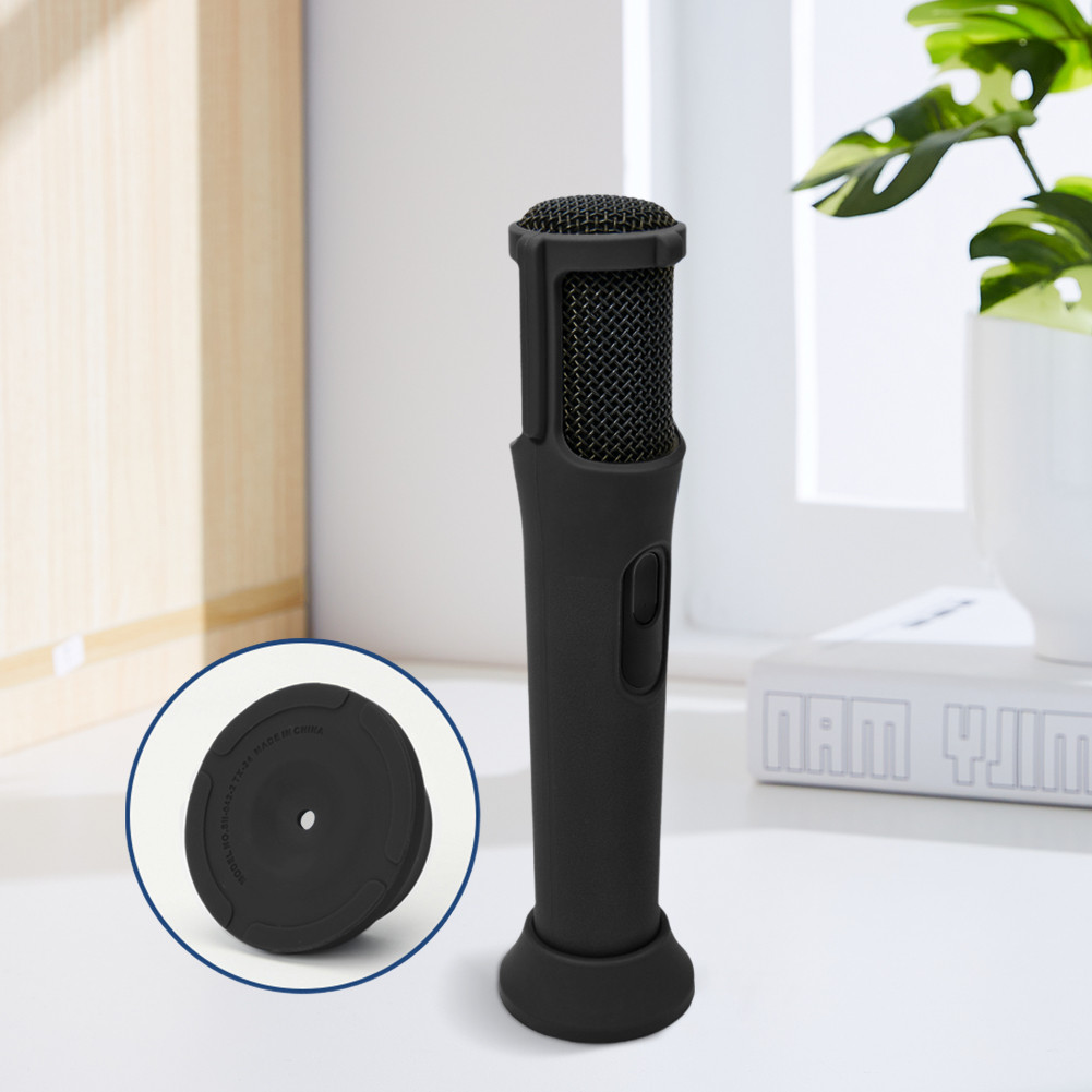 sportfront Silicone Case Anti-Rolling Protective Case Microphone Stand ...