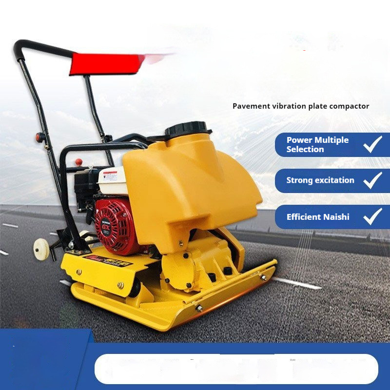 Asphalt pavement flat compactor, gasoline compactor vibratory roller ...