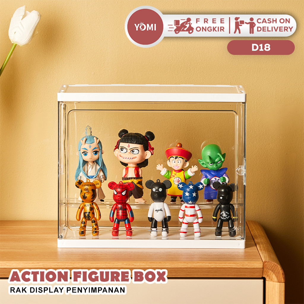 Yomi Action Figure Box D18/ Display Box 1&2 Levels/ Blind Box Bricks ...