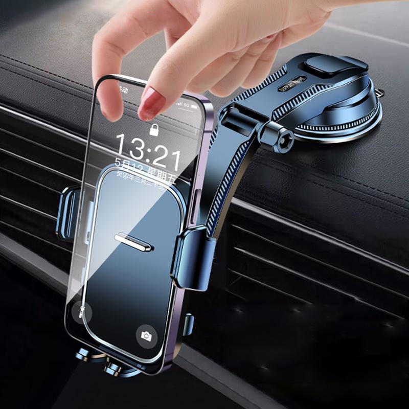 Phone Holder Phone Clamps On Waterfall-shaped Cars Do Not Obscure ...