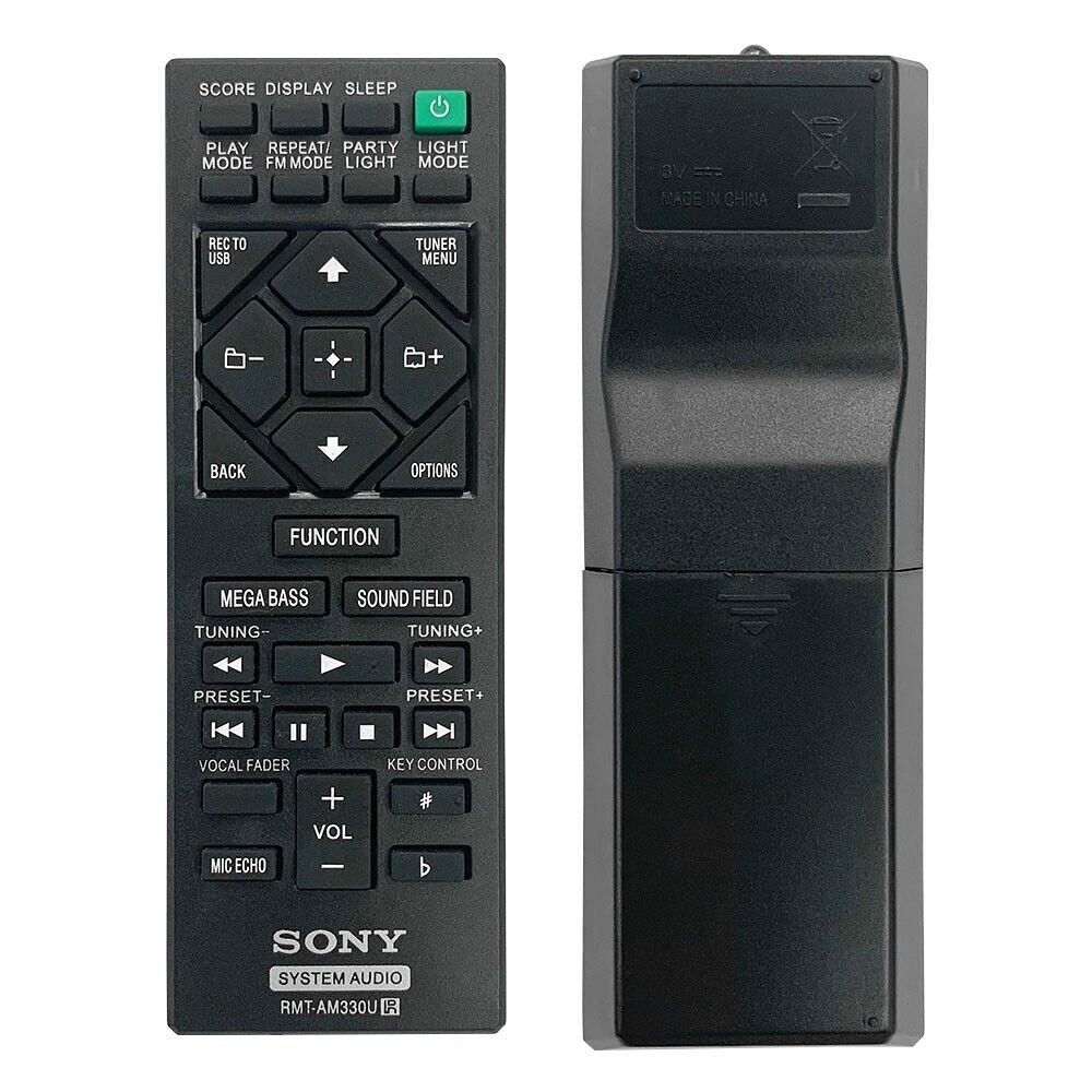 New RMT-AM330U For Sony Audio System Remote Control MHC-V21 SHAKE-X10 ...