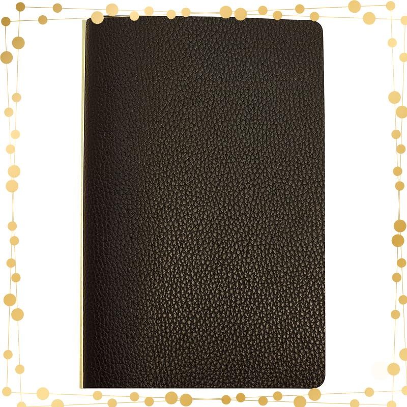 PLOTTER 5003 6-hole ring leather binder, shrink, bible size | Shopee Philippines