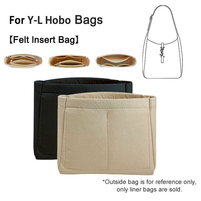 1Pcs Durable Storage Bags Insert Bag Portable Felt Linner Bag Multi ...