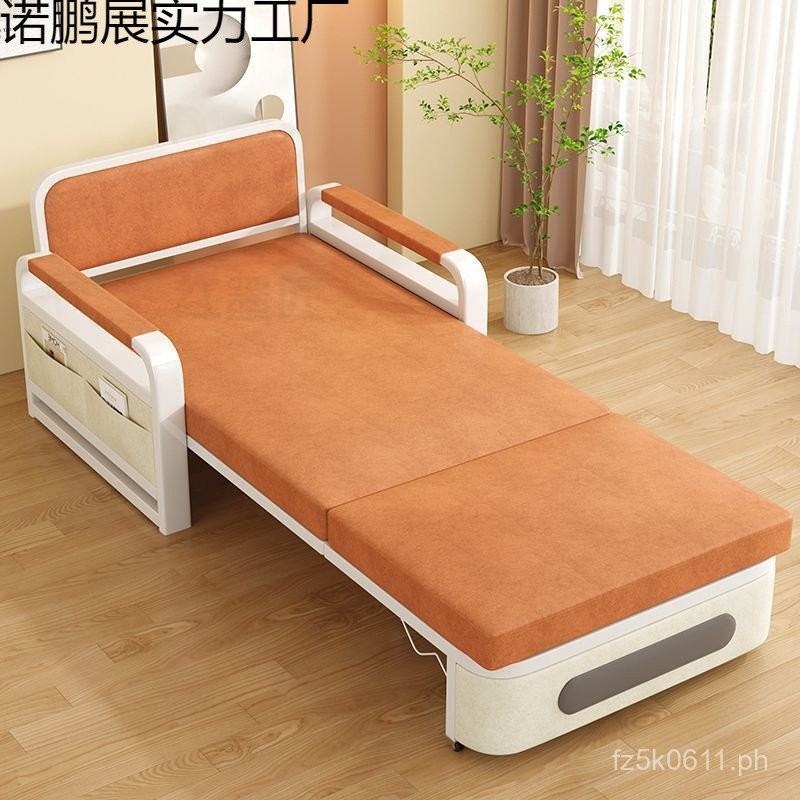 Double Folding Pull-out Style NTJT Nordic New Style Tech Fabric Sofa ...