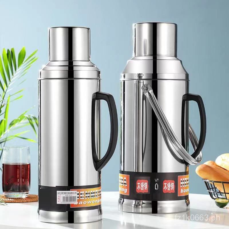 Thermos Water Bottle Household Stainless Steel Large Capacity Thermos ...