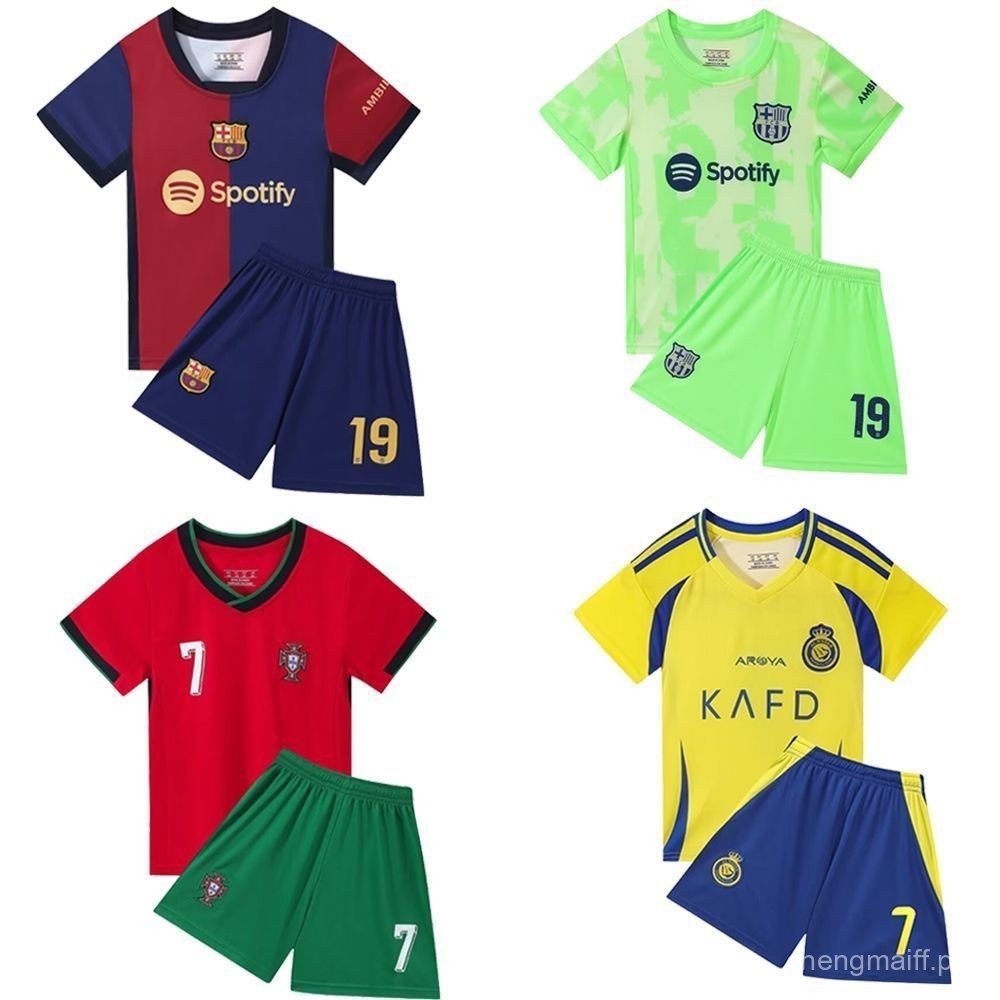 Jersey7Children's Soccer Uniform Set Training Clothes Customizable ...