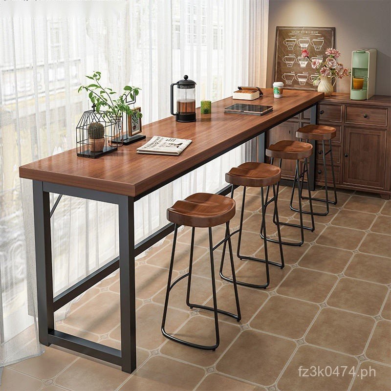 Bar Long Table Bar Counter Table Combination Home Narrow Table Balcony ...