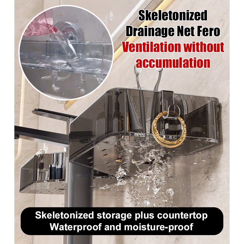 Onesecond installation Storage Shelf shelf Easy disassembly Waterproof ...