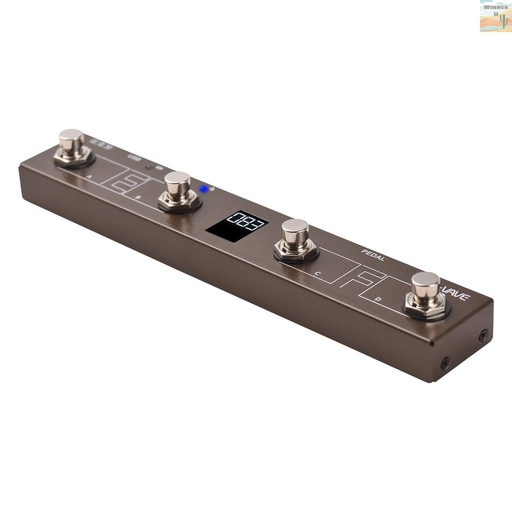 M-VAVE App Display Screen Midi Bt Wireless Midi Adapter Pedal Portable ...