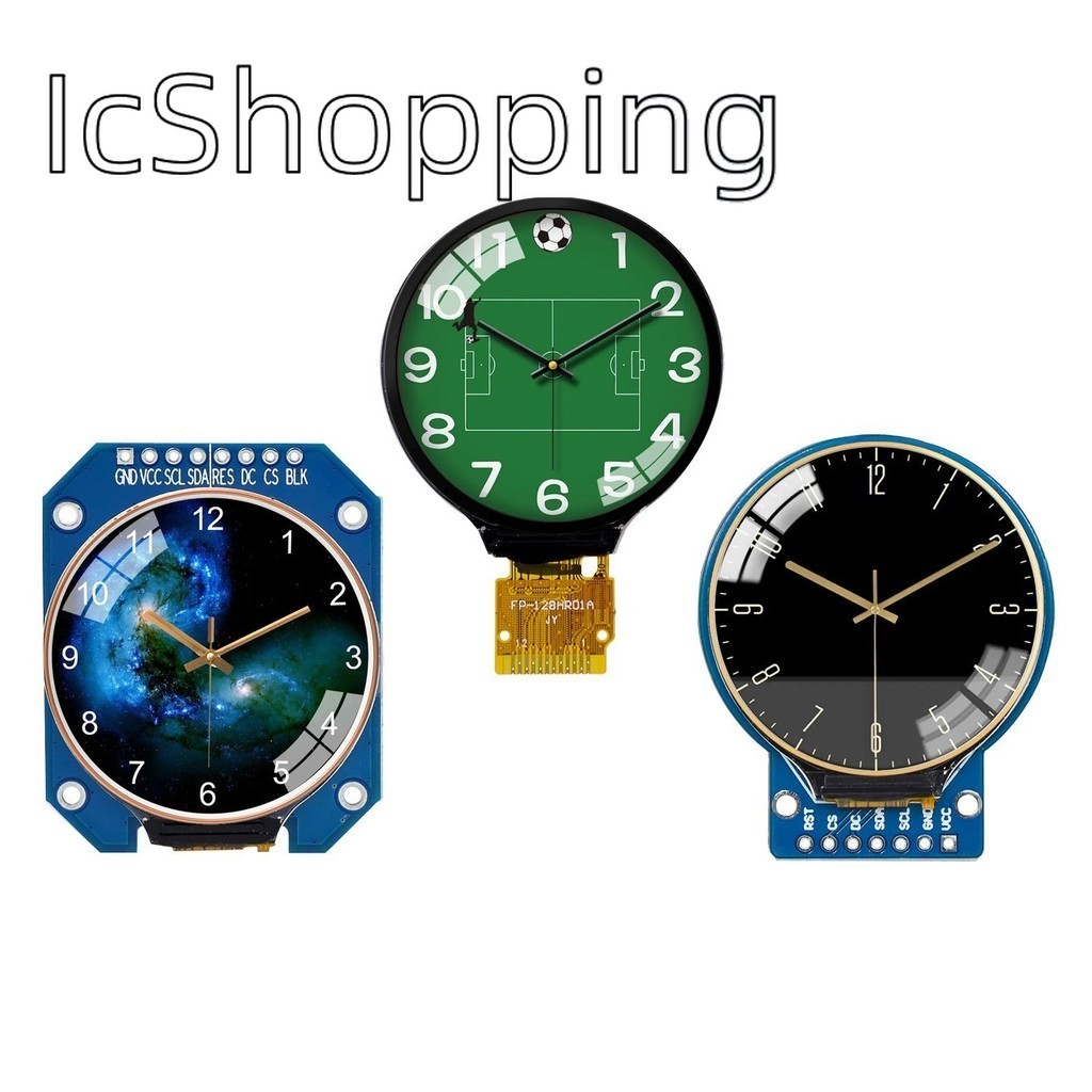 TFT Display 1.28 Inch TFT LCD Display Module Round RGB 240*240 GC9A01 ...