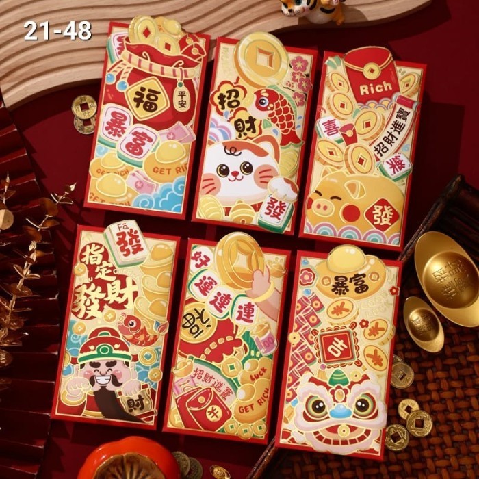 Chinese New Year Long Angpao 3D Angpao Sincia Ears Gift Hampers ...