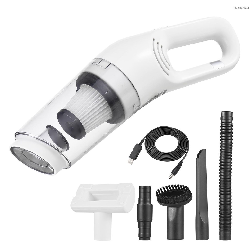 Cordless Handheld Car Vacuum Cleaner Portable Mini Vac with 6000Pa ...