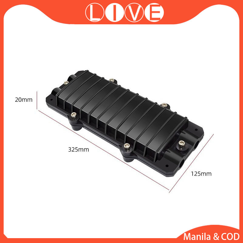 Fiber Optic Splice Box 12 Core Cable Splice Box Small D-type Fiber ...
