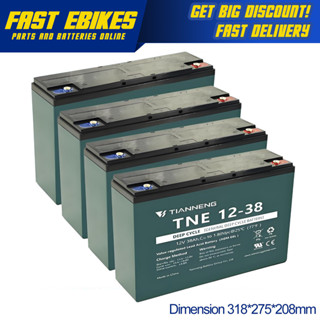 Ebike Battery 48v 38ah Tianneng Brand Gel Type Solar Compatible for ...