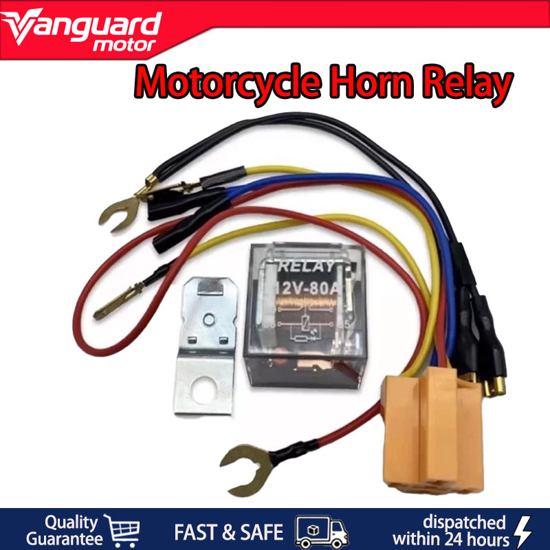 Horn Relay Mini Driving Light Relay Transparent Socket and Harness 4pin ...
