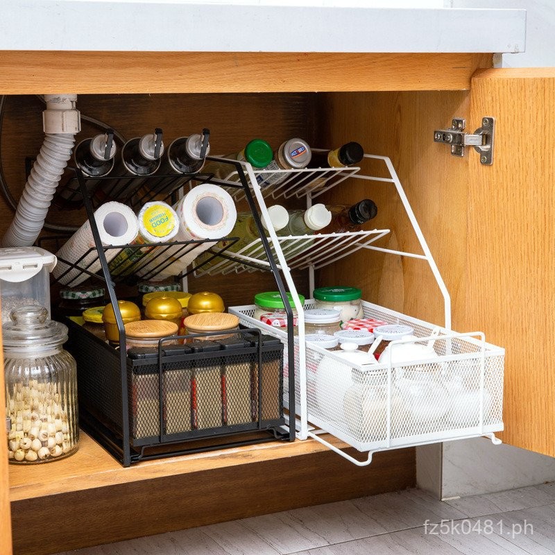 Various three-layer Storage Cabinet SGLS Layered Rack Pull-out Basket ...