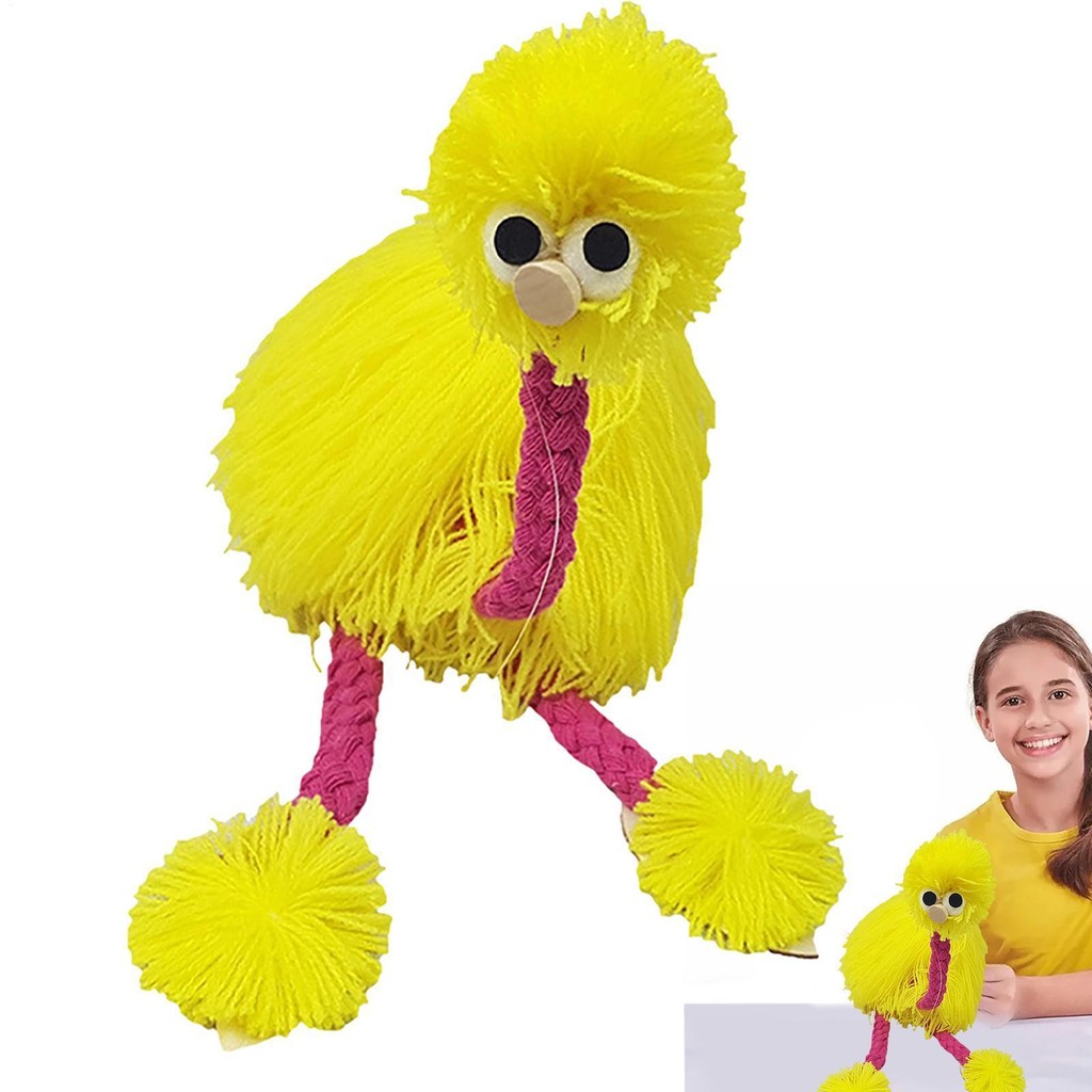 Walking Ostrich Puppet Ostrich Puppets Hand Marionette Puppet Hand Made ...