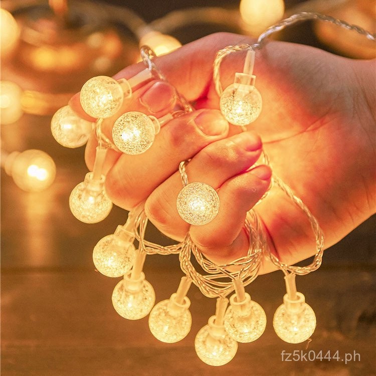Christmas Outdoor Decorative Lights Round Ball Birthday Cross-border ...