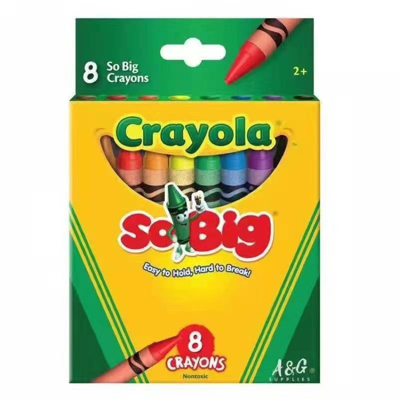GU Crayons SO BIG( Set of 8) Pastels Crayon Primary School Student ...