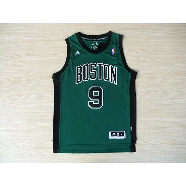 Green black font new NBA men’s Boston Celtics #9 Rajon Rondo REV30 ...
