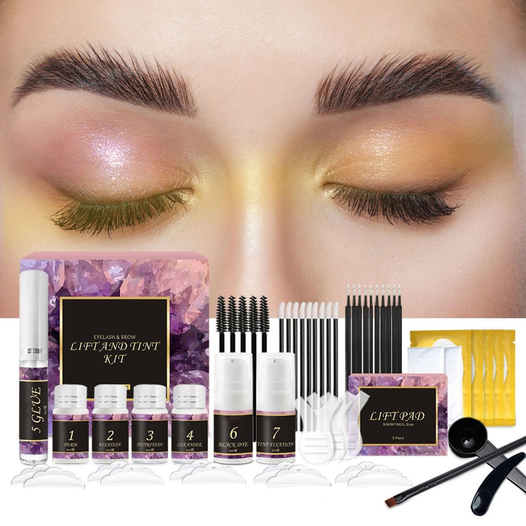 Eyelash Tint Kit Eyelash Tint Kit Brow Lamination Kit for Lash Brow ...