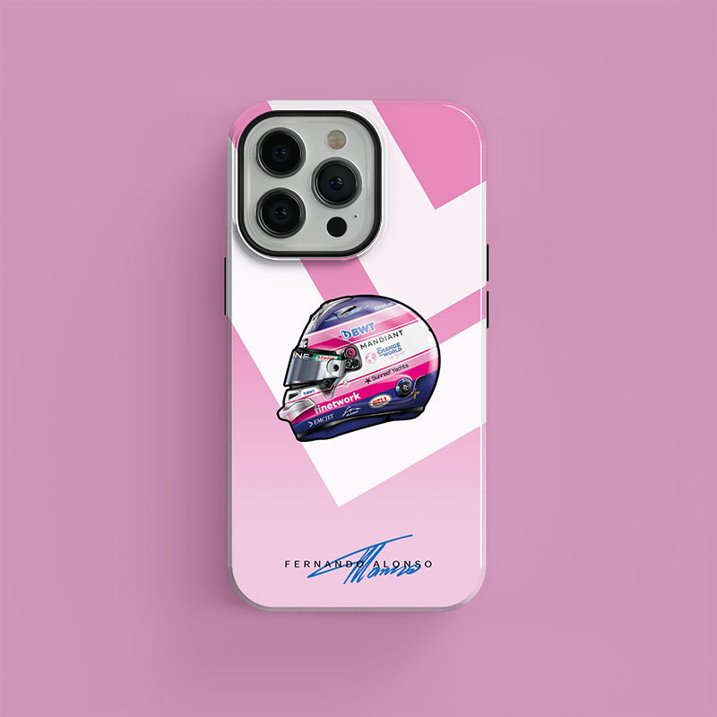 Phone Phone Case Suitable for iPhone F1 Racing Car Fernando Alonso ...