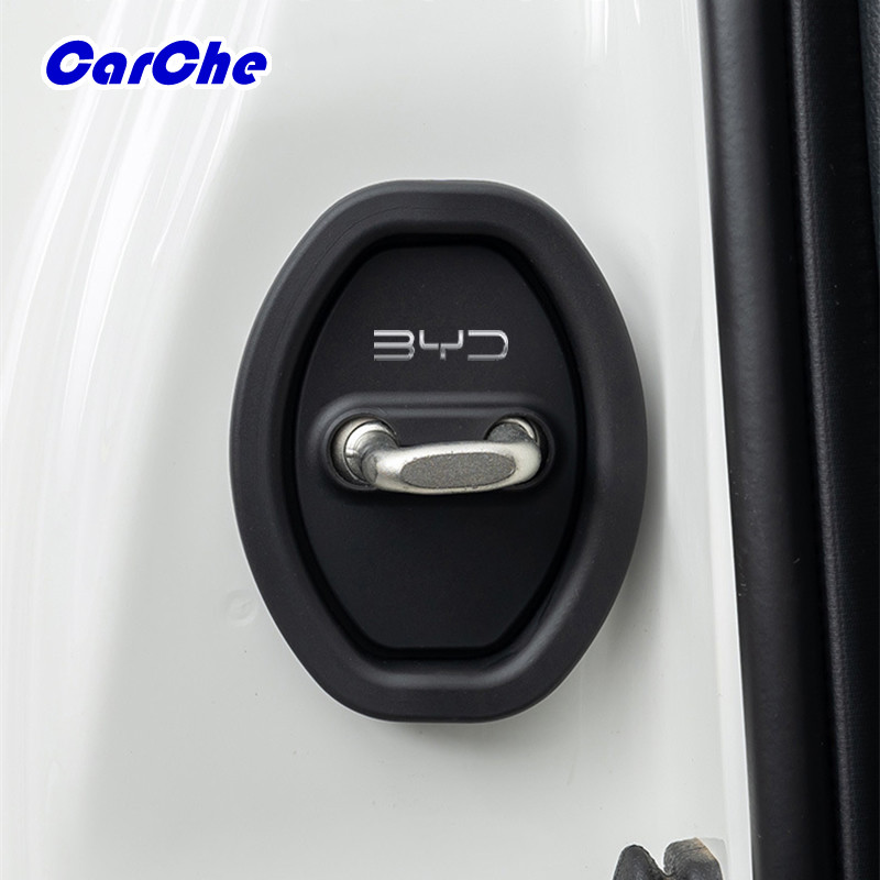 CARCHE Silicone Car Door Lock Protector Door Soundproof Shock Absorber ...