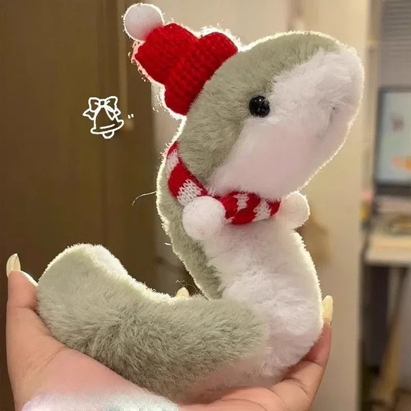 Cute Little Snake Doll Year of the Snake Mascot New Product Plush Toy ...