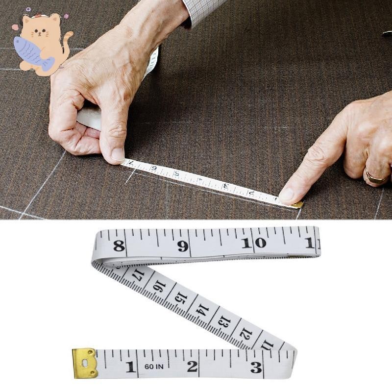 1.5m Measuring Tape Sewing Tools Double Sided Centimeter Inch Measuring ...