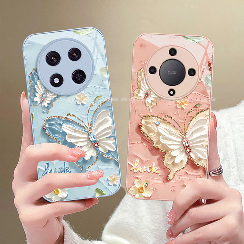 Honor X9C X9B 5G Case Honor X9C Smart 5G Shockproof Case Cute Butterfly ...