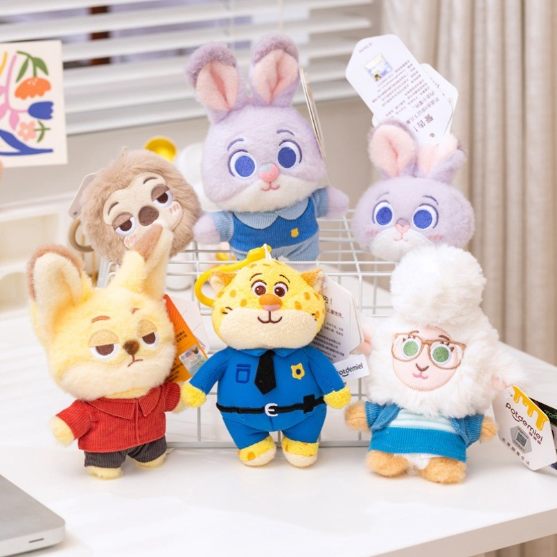 Stuffed Toy Zootopia Zootropolis Nick Judy Vice Mayor of Sheep Benjamin ...