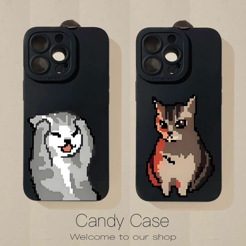 Funny Angry Cat Meme Phone Case For iPhone 16 ProMax 15 14 Plus 13 12 ...