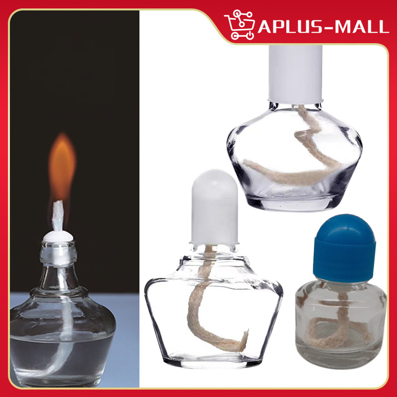 30/60/150ml Thickened Glass Alcohol Lamp Laboratory Heating Glassware ...