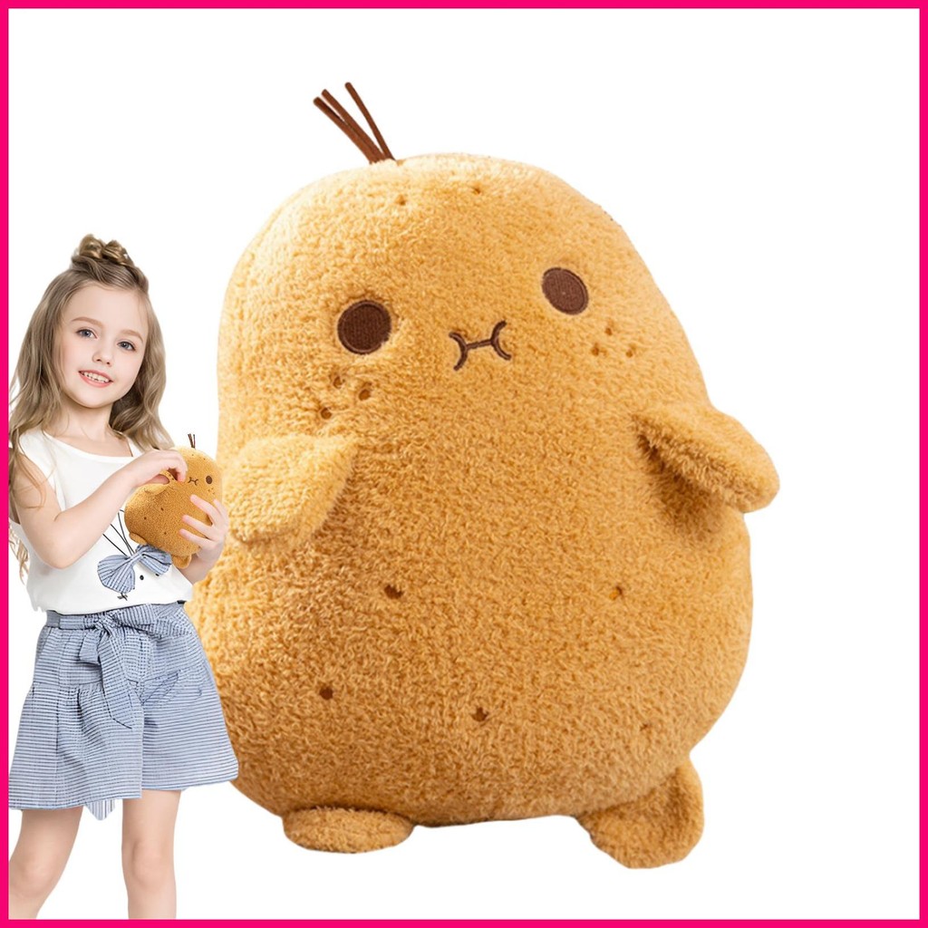 Plush Potato Pillow Cuddly Stuffed Potato Plush Cartoon Toy Huggable ...