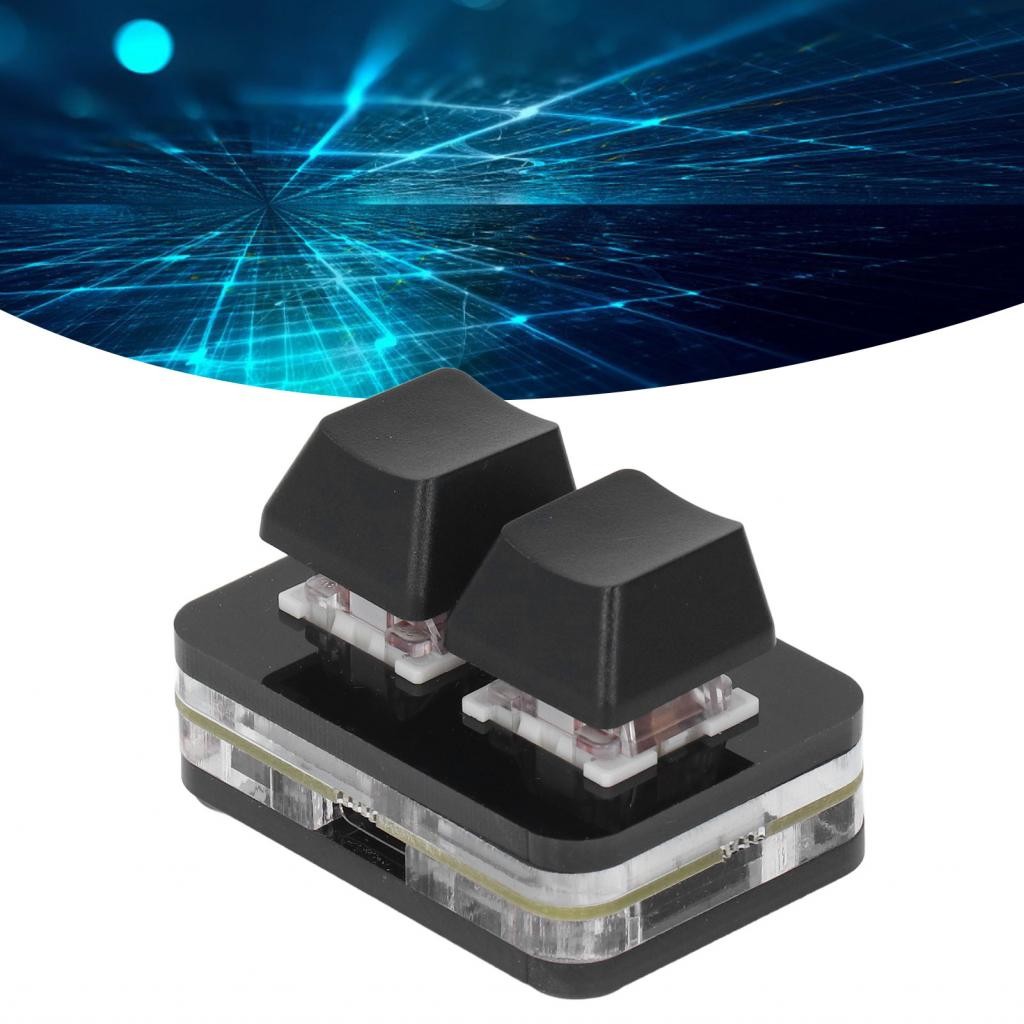 Domary 2 Keys Red Switch Mechanical Keyboard Copy Paste for Rhythm ...