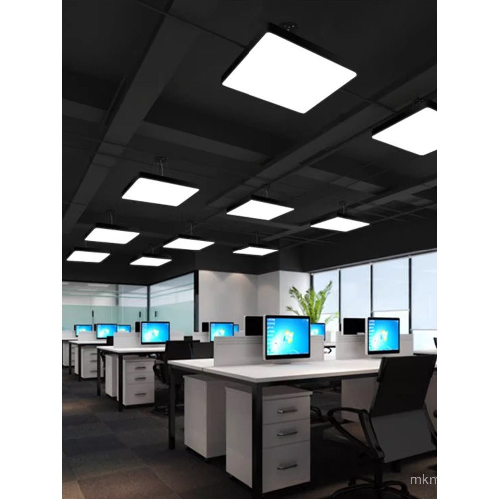 Modern Simplicity led Square Pendant Light Super Bright Office Mall ...