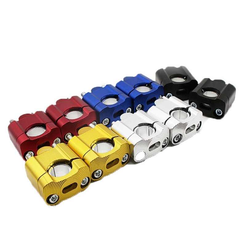 2 Pcs 22mm/ 28mm Cnc Handle Bar Lifter Handle Bar Extension With Busing ...