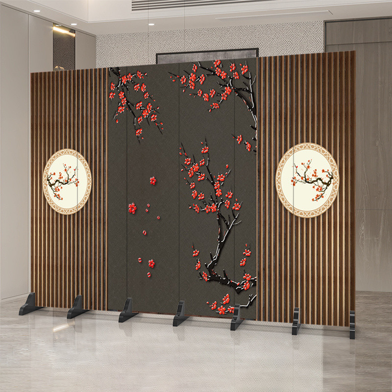 New Chinese Style Screen Flower Bird Home Living Room Hotel Lobby ...