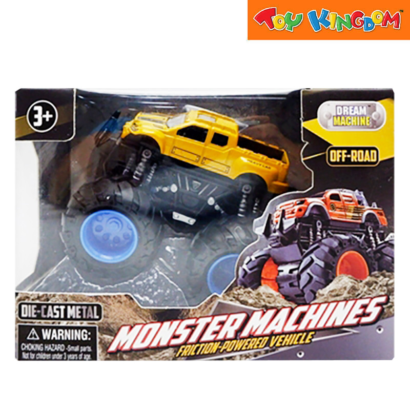 Dream Machine 90187 2 Off Road Friction Powered Monster Machines Die ...