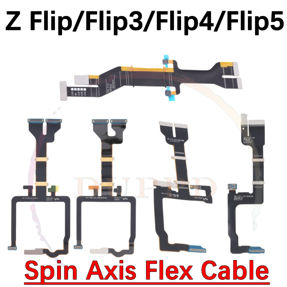 1pcs Spin Axis Flex Cable For Samsung Galaxy Z Flip Flip3 Flip4 Flip5 ...