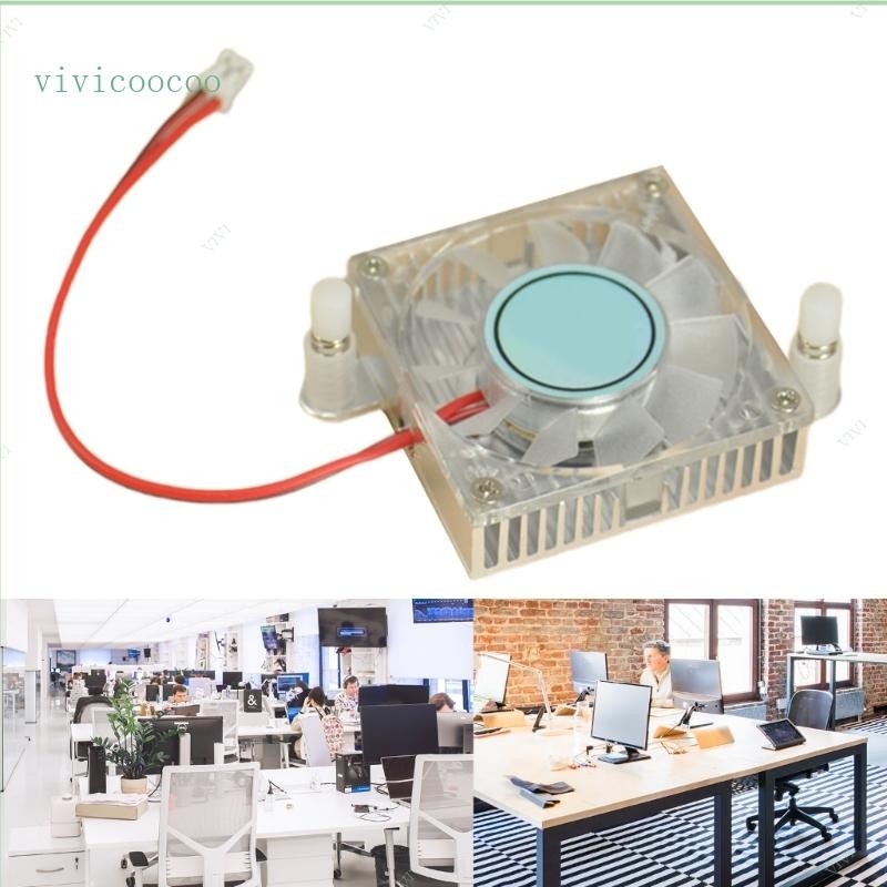 VIVI CPU Graphics Heatsink Cooling Fan 12V Radiator Cooler Heat Sink ...