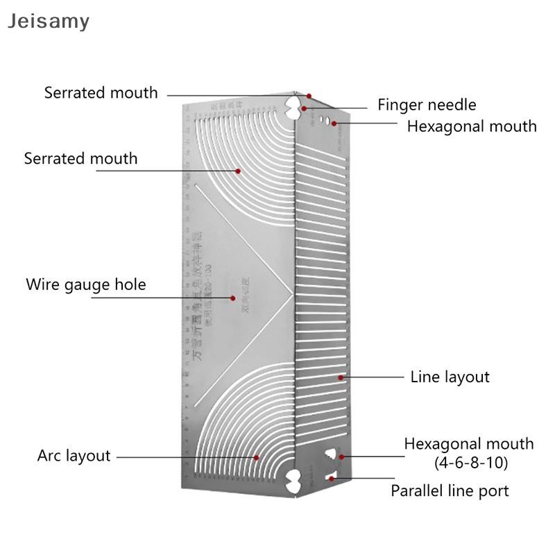 [Jei] Angle & Arc Marking Tool,Adjustable Linear Arc Dual-Purpose ...
