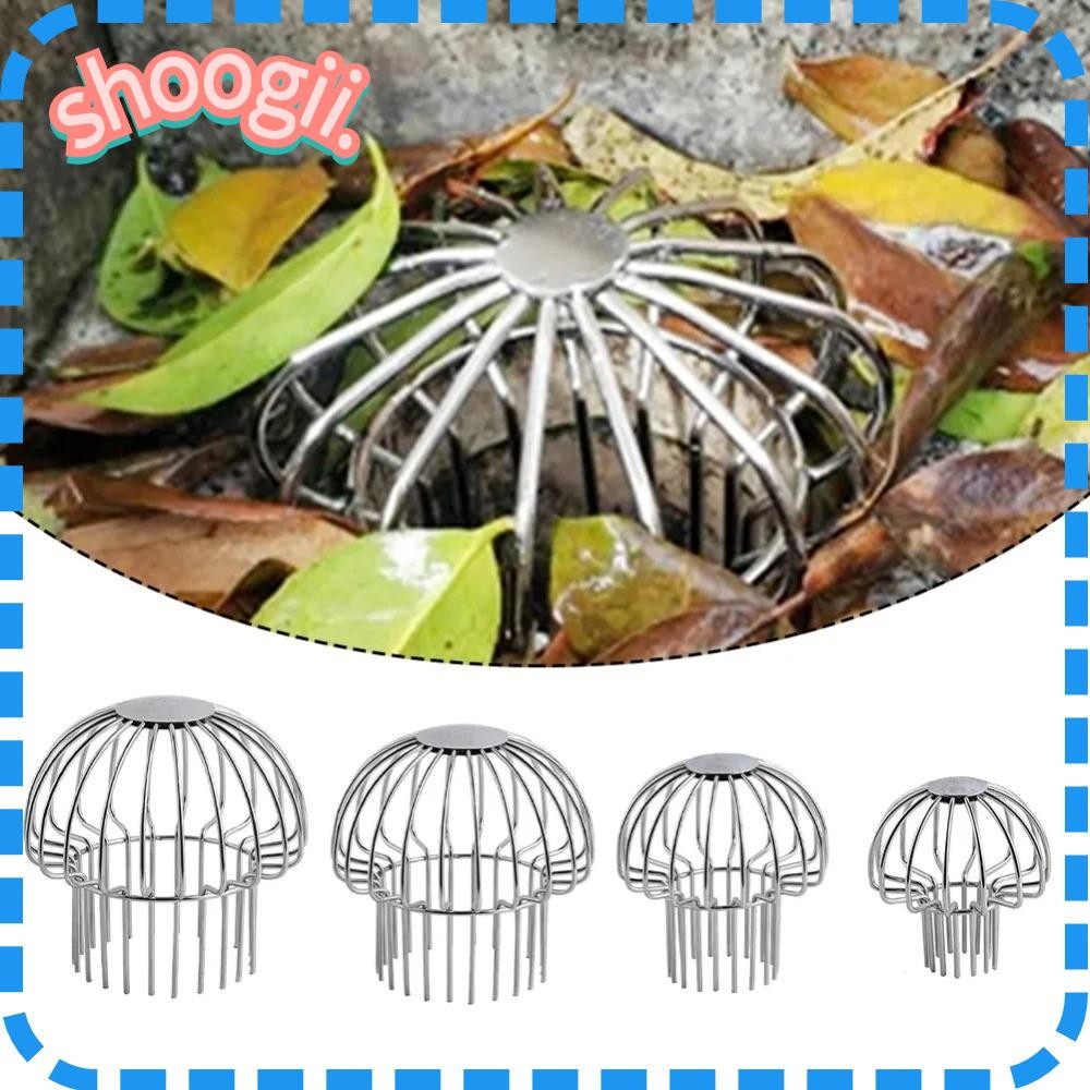 SHOOGYY Balcony Drainage Cover, Stainless Steel Round Roof Floor Drain ...