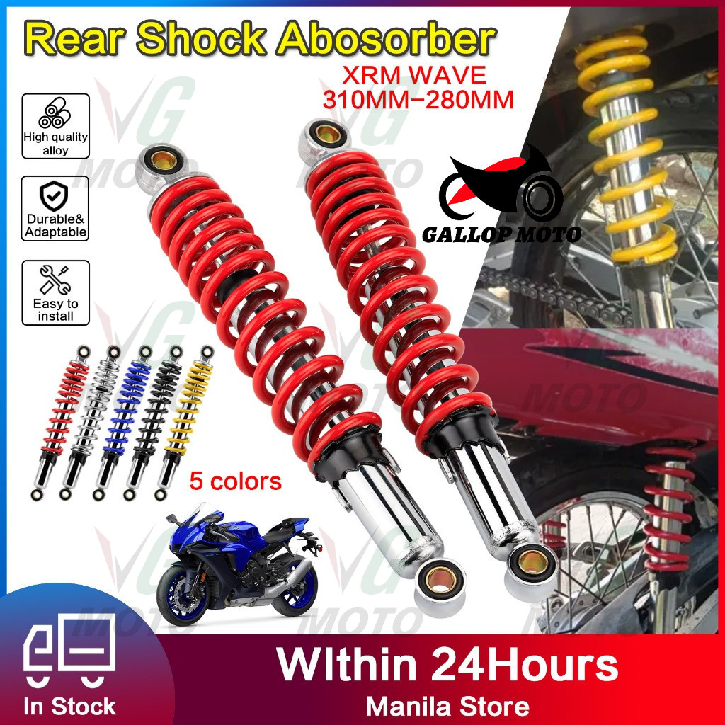 330MM/340MM Motorcycle Shock Absorber WAVE/XRM/TMX Rear Shock Absorber ...
