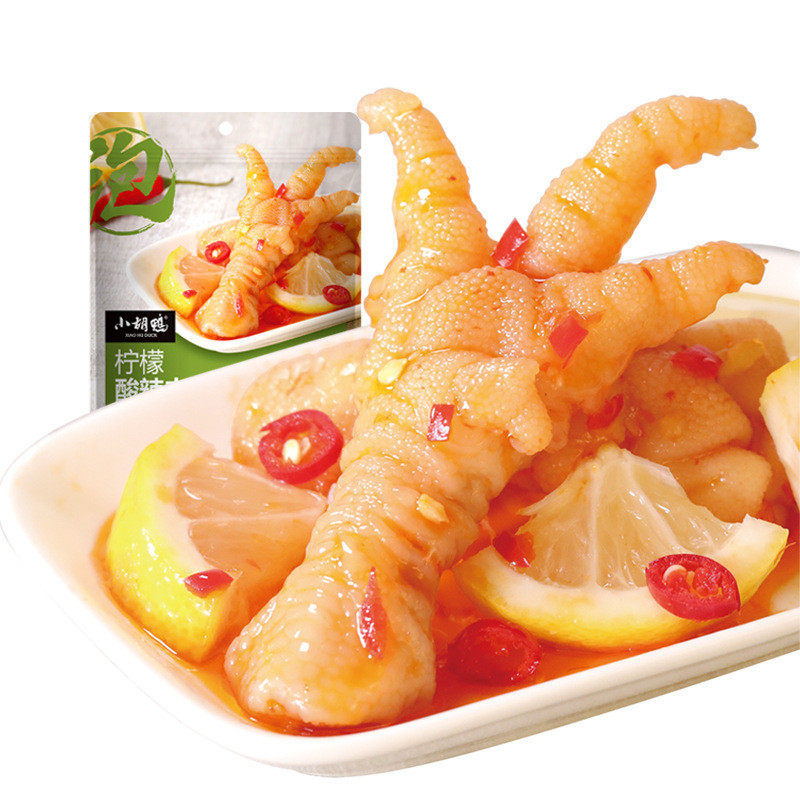Little Hu Duck Citric Sour Spicy Boneless Chicken Claw 180g Boneless ...