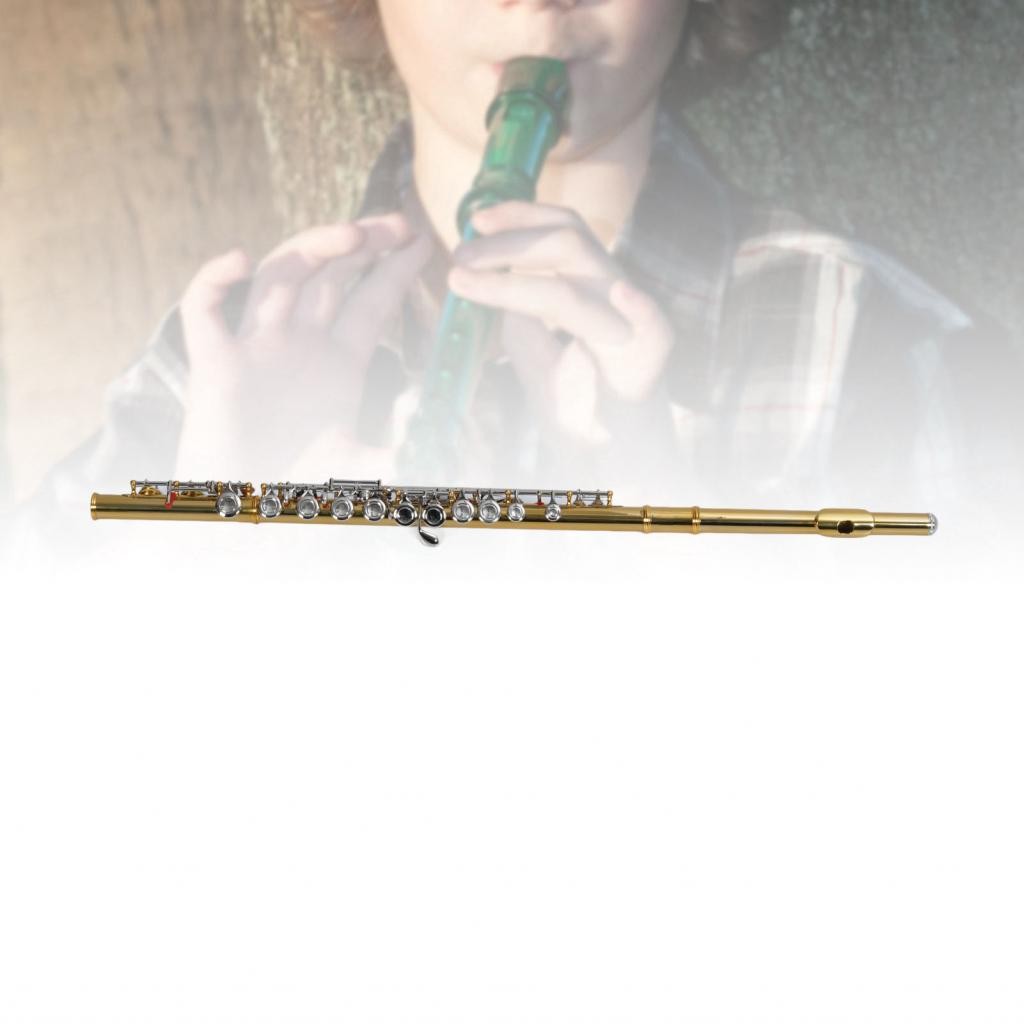 C Flute Instrument Kit Sensitive Keys Brass Airtight Complete ...